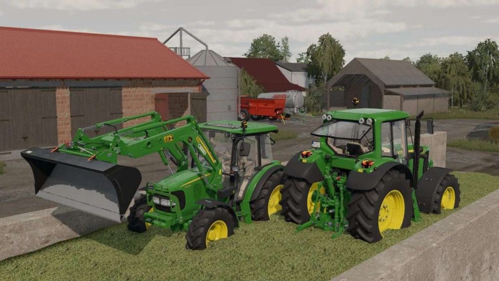 John Deere 5R v1 (5) - Farming simulator 19 / 17 / 15 Mod