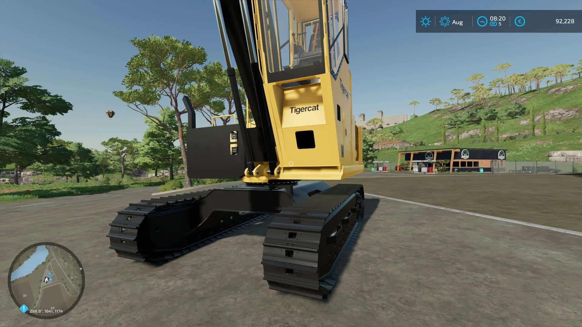 FS22 AJ Deere Tigercat swing machines pack - FS 22 Forklifts / Excavators Mod Download