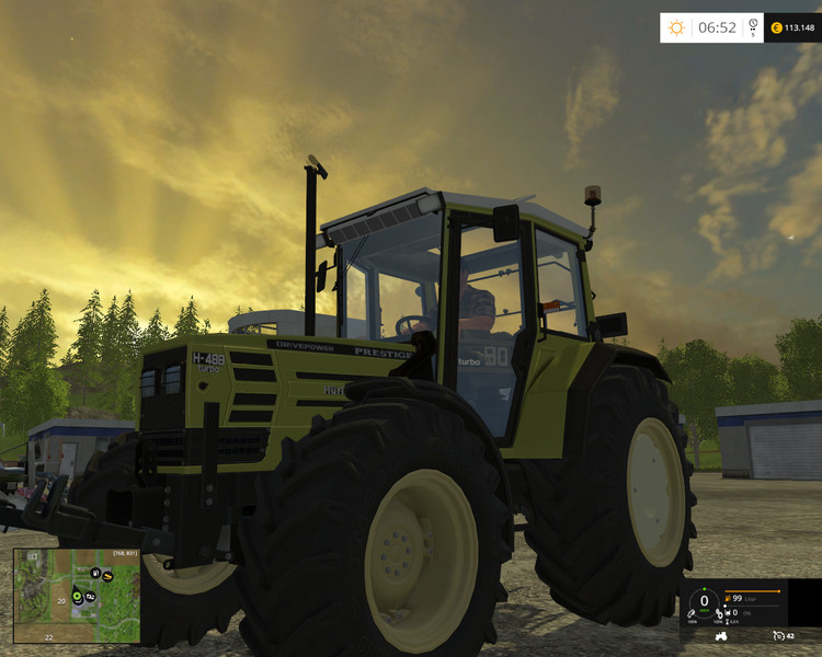 Hürlimann H488 Tractor V 1.0 - Mod Download
