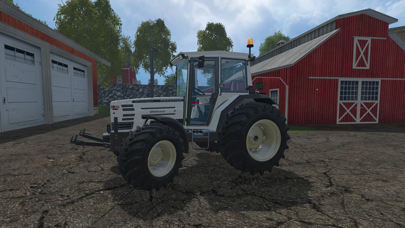 Hürlimann H488 Tractor V 1.0 Weiss - Mod Download