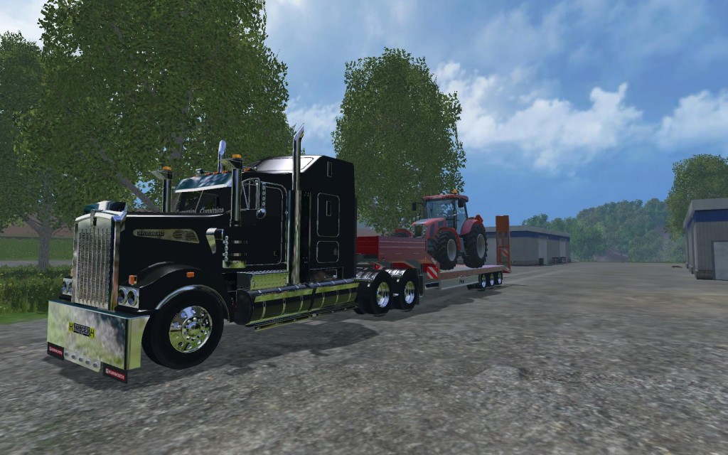 KENWORTH T908 V1 0 Trucks (2) - Farming simulator 19 / 17 / 15 Mod