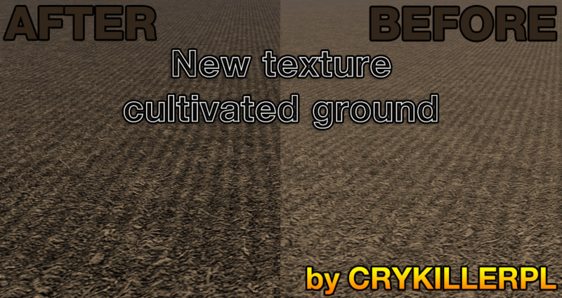 New Texture Cultivated Ground V 1.0 for FS 15 - Mod Download