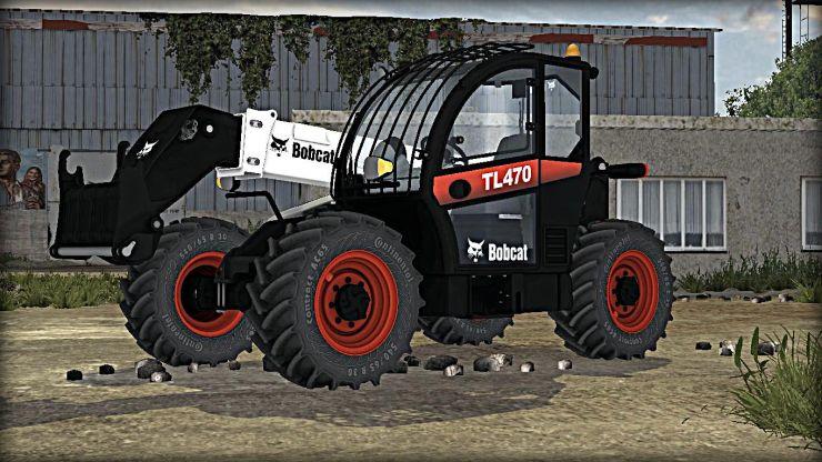 BOBCAT TL470 V2 for FS 2015 - FS 15 Forklifts & Excavators Mod Download