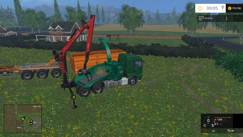 MAN TGS Jenz Chippertruck Truck V 1.1 - Mod Download