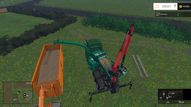 MAN TGS Jenz Chippertruck Truck V 1 1 (4) - Farming simulator 19 / 17 / 15 Mod