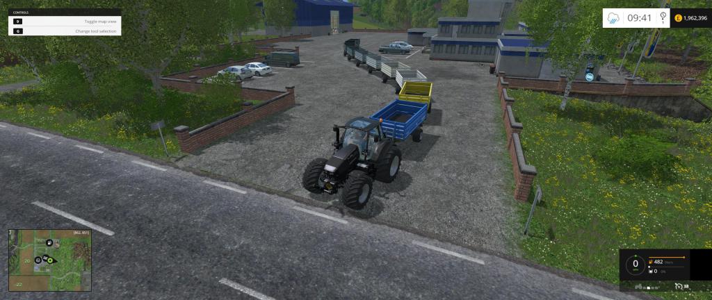 BRANTNER COMPOST TRAILER V1 0 for FS 15 (1) - Farming simulator 19 / 17 / 15 Mod