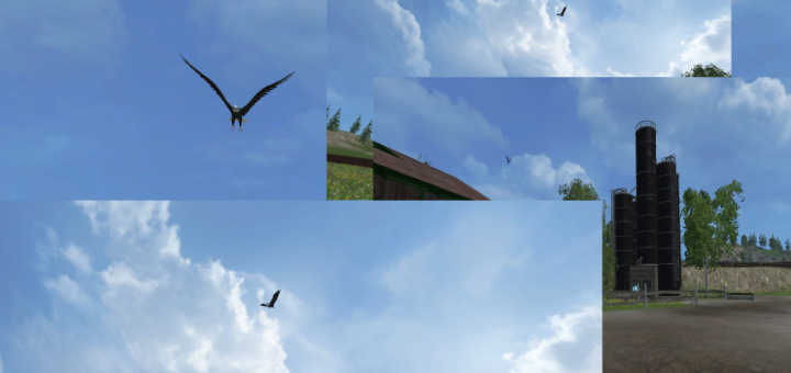 Eagle Flying - Farming simulator 19 / 17 / 15 Mods