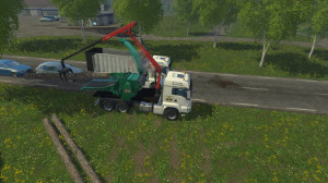 Jenz Wood Chipper Setting Frame Trailer V 1 0 (3) - Farming simulator ...