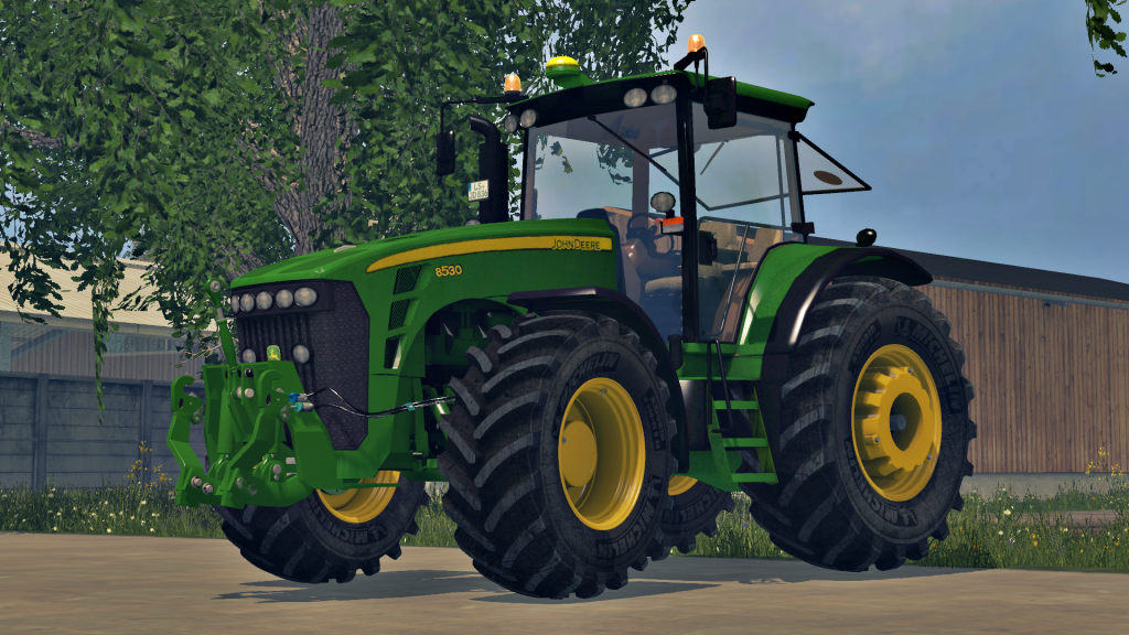 John Deere 8530 Tractor Full V3 (1) - Farming simulator 19 / 17 / 15 Mod