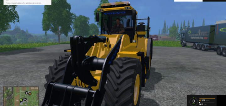 FS15 VOLVO EC330CL V1.0 - FS 15 Forklifts & Excavators Mod Download