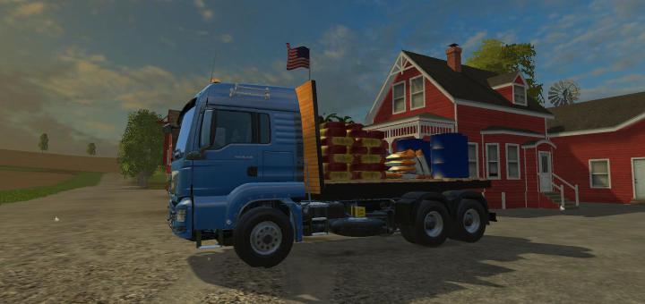 CONVERTED LANDSCAPING TRUCK V2.0 MOD - FS 15 Trucks Mod Download