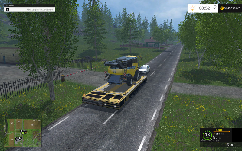 SPMT Transport Platform V 1 0 Beta for FS 15 (1) - Farming simulator 19 ...