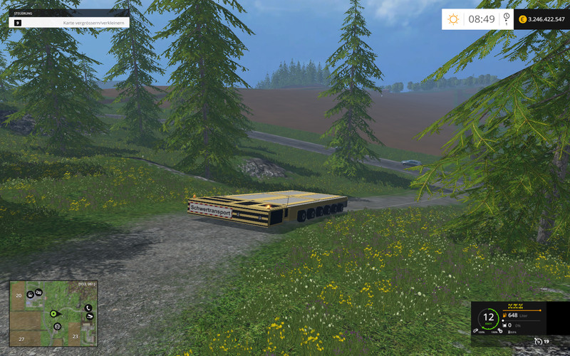 SPMT Transport Platform V 1 0 Beta for FS 15 (5) - Farming simulator 19 ...