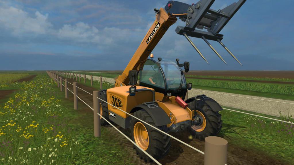 JCB 526 TELEHANDLER V1.0 for FS 2015 - FS 15 Forklifts & Excavators Mod ...