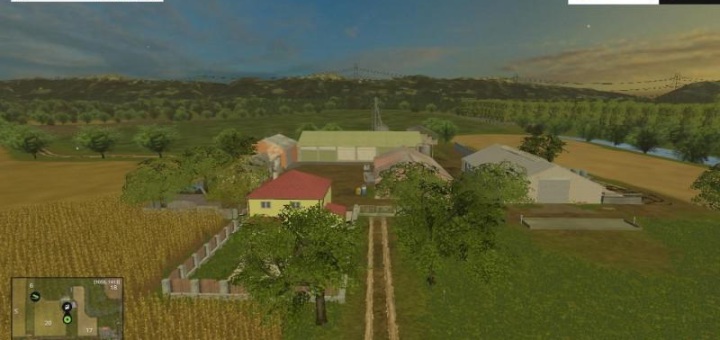 Kujawska Dolina Map - Farming simulator 19 / 17 / 15 Mods