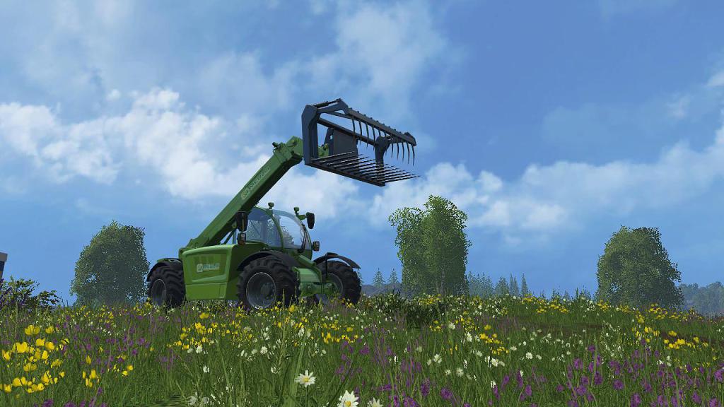 MERLO LOADER V1 for FS 15 - FS 15 Forklifts & Excavators Mod Download