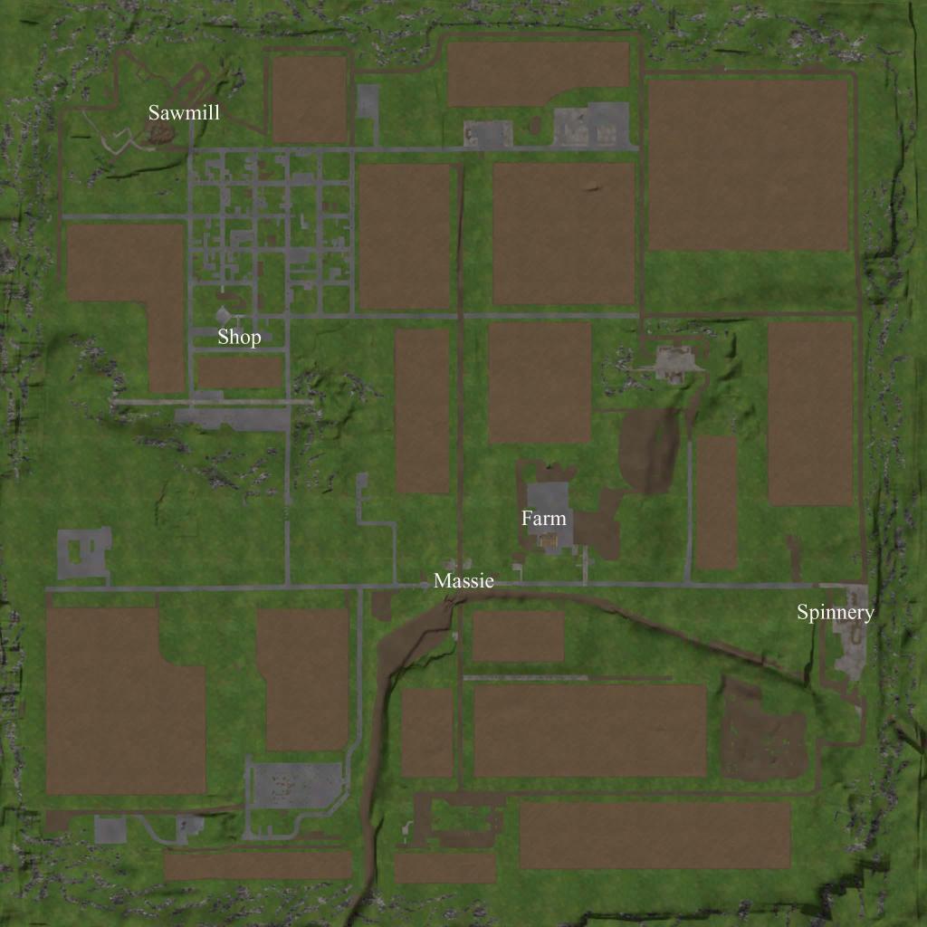 ONTARIO, CANADA MAP V1 (1) - Farming simulator 19 / 17 / 15 Mod