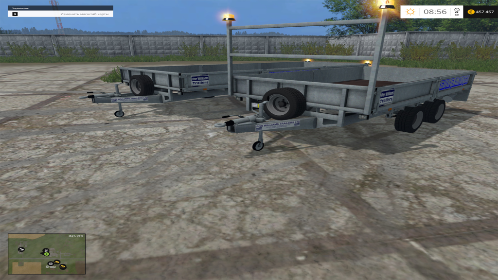 Williams Car Trailer Mod v2.5 - Mod Download