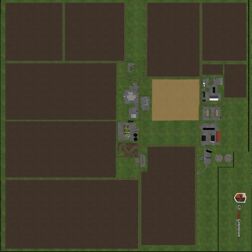 BIGFARM Map V1 (3) - Farming simulator 19 / 17 / 15 Mod