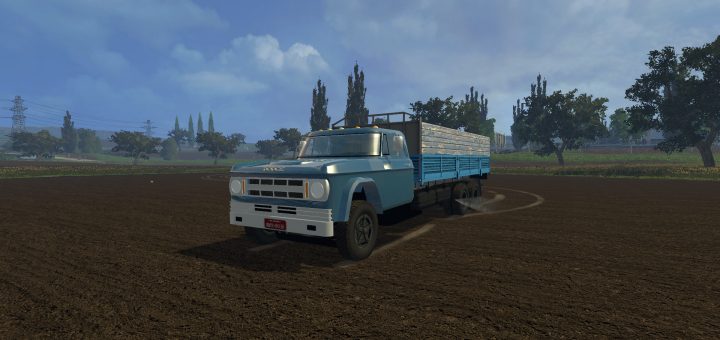 KAMAZ CRANE TRUCK V1.0 LS15 - FS 15 Trucks Mod Download
