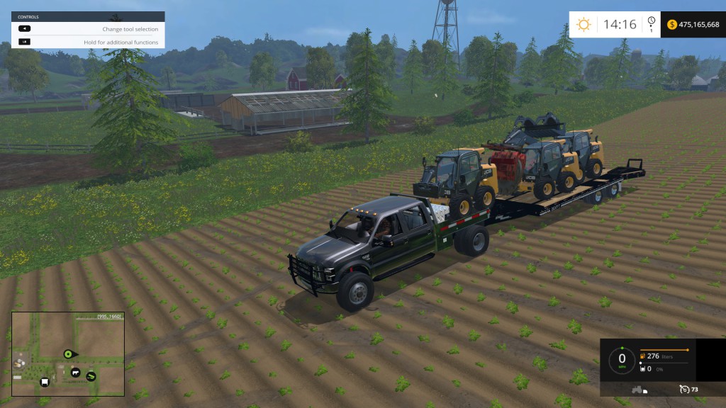 F350 Ford Test Truck for LS 15 - FS 15 Cars Mod Download