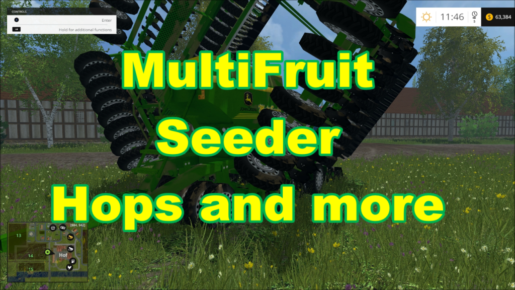 JOHN DEERE MultiFruit Seeder for FS 2015 - Mod Download