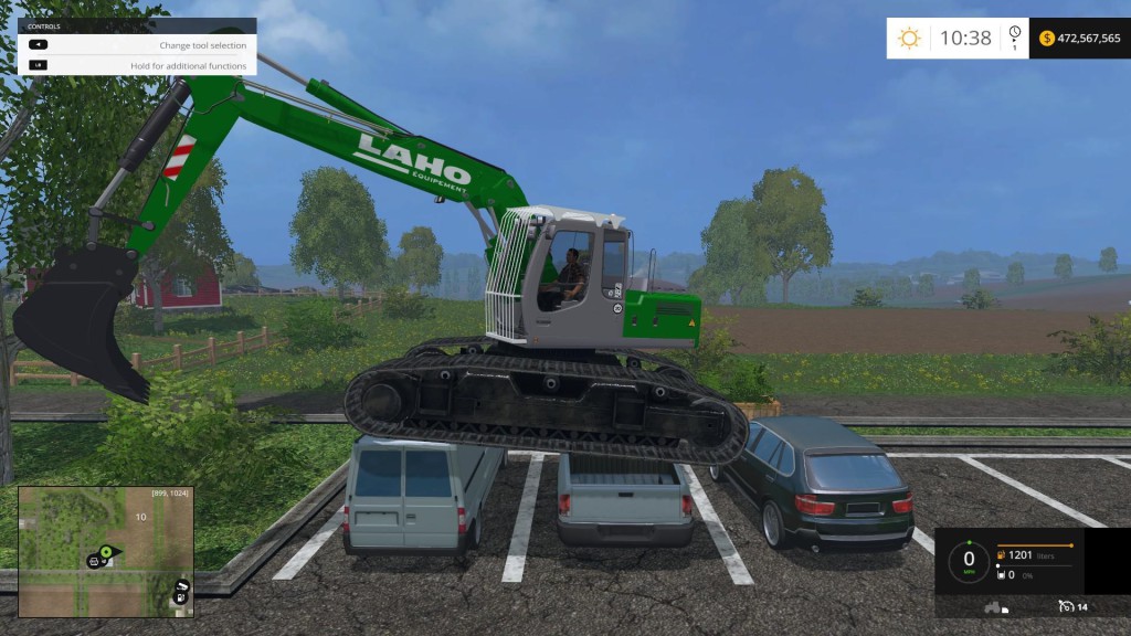 Liebherr excavator Green Edition FS 15 - FS 15 Forklifts & Excavators ...