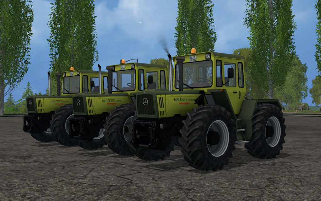 MB Trac 1800 Frontlader/Hecklader for LS 15 - Mod Download