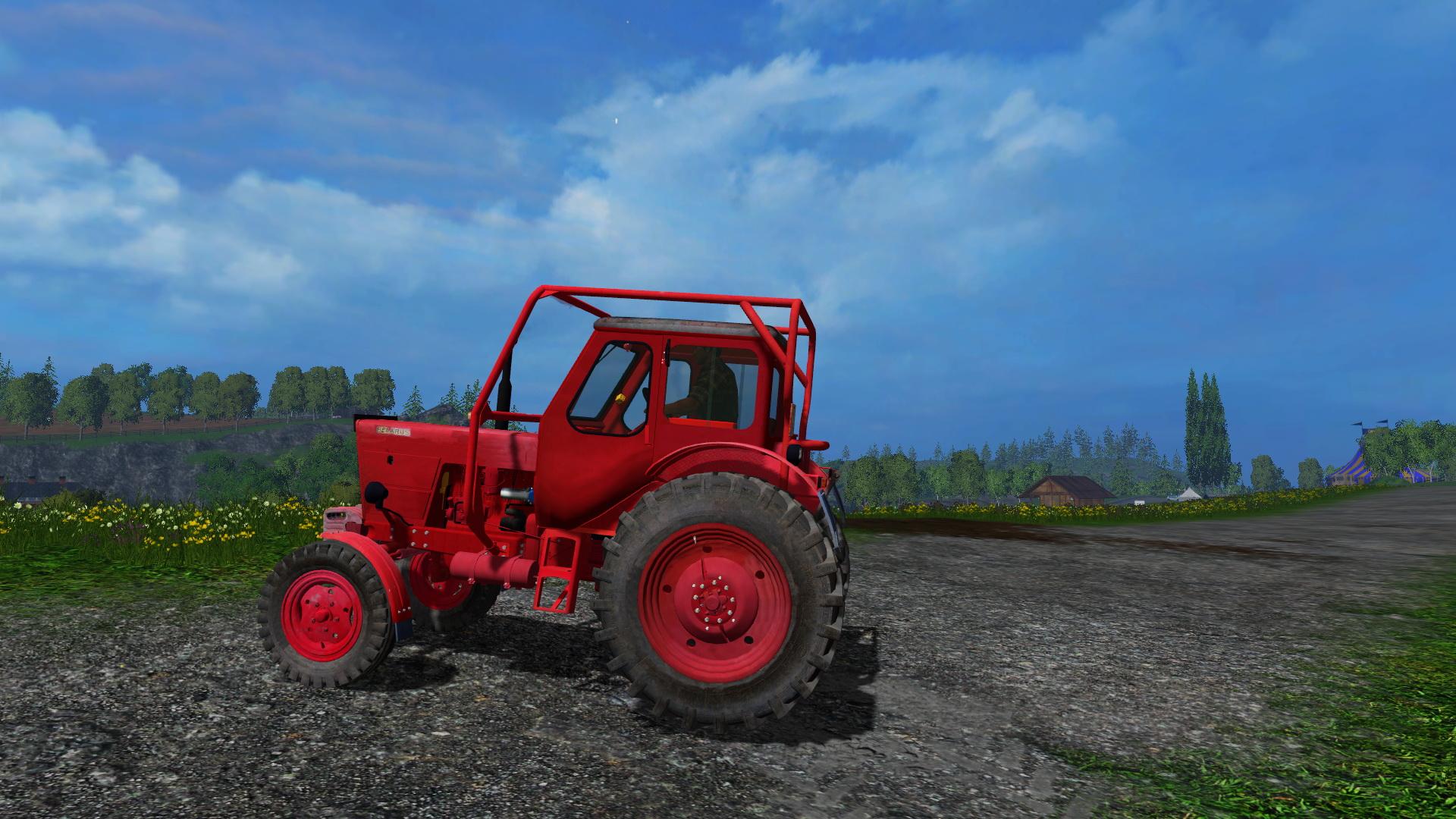 BELARUS MTZ 50 RED EDITION TRACTOR V1.0 - Mod Download