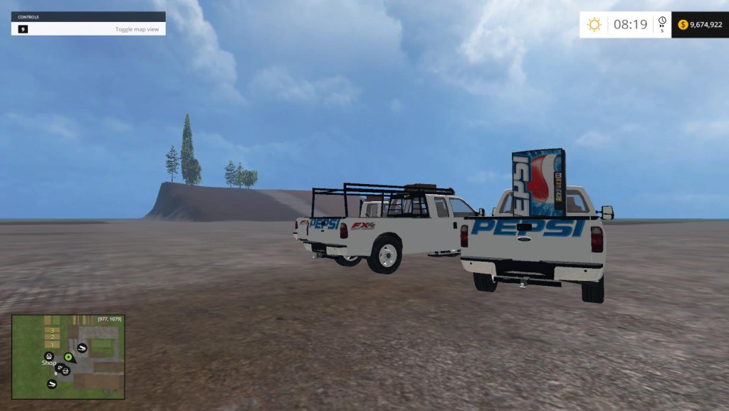 F350 WORK TRUCK PACK PEPSI VERSION V1.0 FS2015 (1) - Farming simulator ...