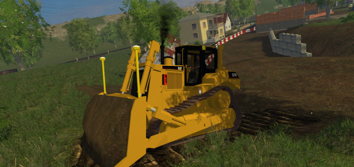 CAT 963C V1.0 FS15 - FS 15 Forklifts & Excavators Mod Download