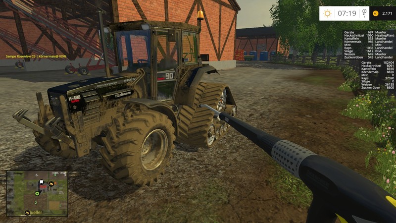 Hürlimann H488 Tractor tuning V 1.5 Twin Wheels - Mod Download