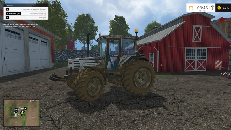Hürlimann H488 Tractor tuning V 1.5 Twin Wheels - Mod Download