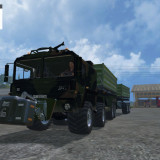 MAN KAT 2 Agricultural Swap Carrier Truck V 1.0 - Mod Download