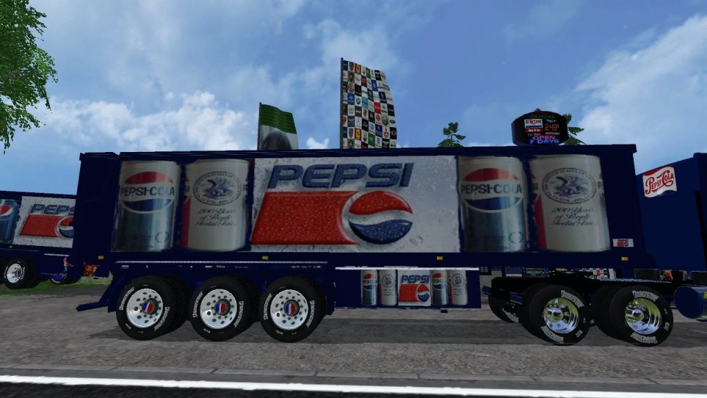 PEPSICOLA AND COCACOLA TRUCKS + TRAILERS BY EAGLE355TH V1.0 FS 2015 (16 ...
