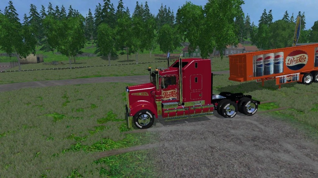 PEPSICOLA AND COCACOLA TRUCKS + TRAILERS BY EAGLE355TH V1.0 FS 2015 (18 ...