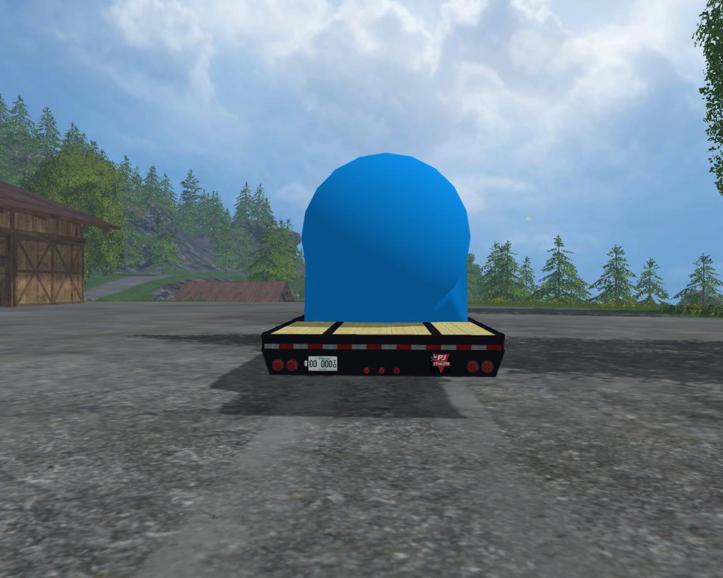 PJ FERTILIZER TRAILER V1.0 FS 2015 (1) - Farming simulator 19 / 17 / 15 Mod