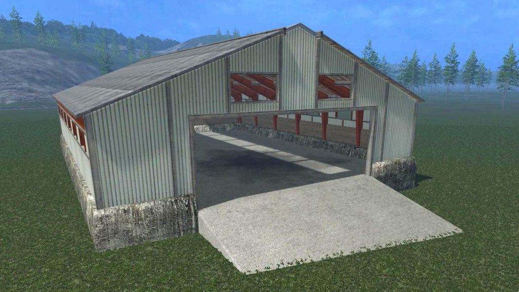 PLACEABLE POLE BARN01 BUILDING - Mod Download