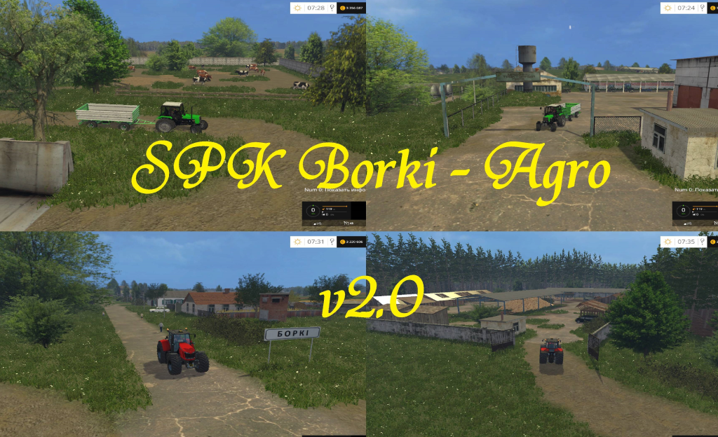 SPK Borki - Agro Map v 2.0 - Mod Download