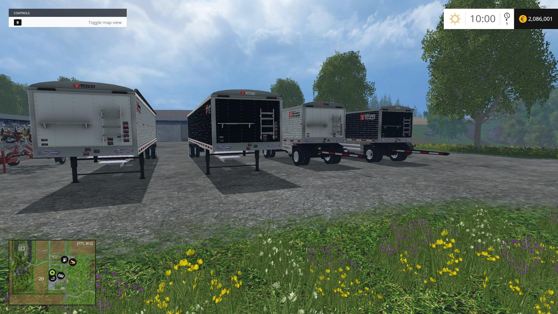 WILSON GRAIN HOPPER TRAILER V1.0 - Mod Download