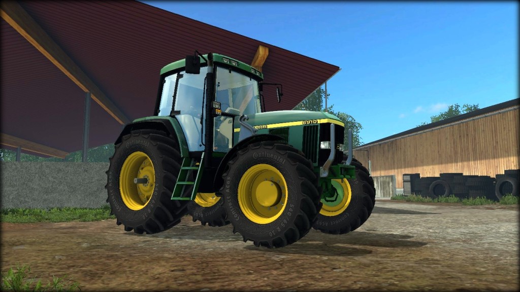 John Deere 6910 Tractor V3 - Mod Download