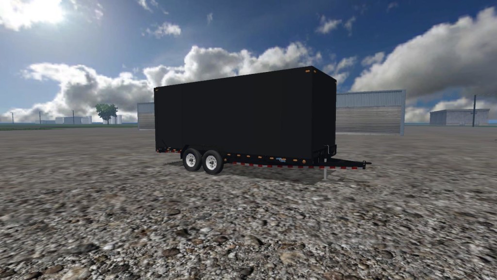 LOAD TRAIL BOX TRAILER FS 15 - Mod Download