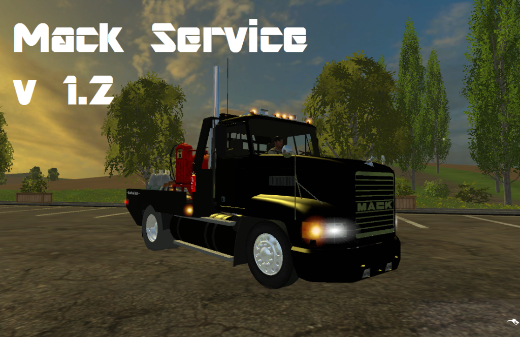Mack Service Truck v1 (2) - Farming simulator 19 / 17 / 15 Mod