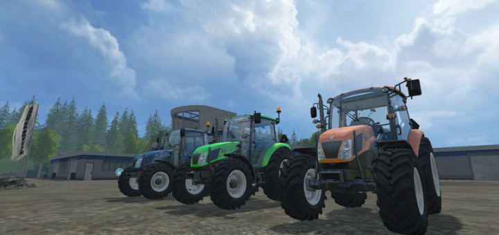 New Holland T7240 v2.1 FS15 - FS 15 Tractors Mod Download