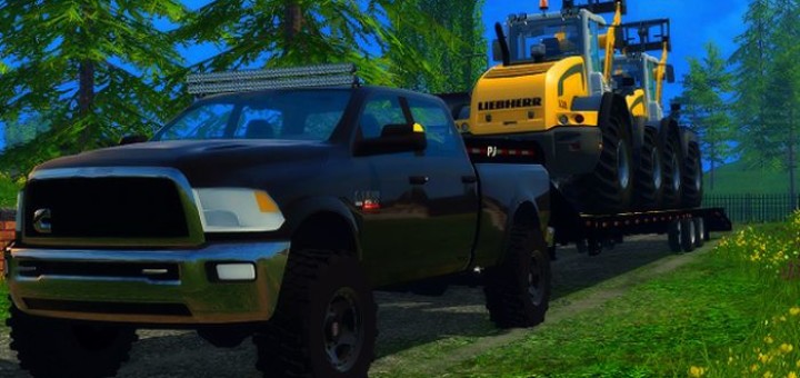 Dodge Cummins - Farming simulator 19 / 17 / 15 Mods