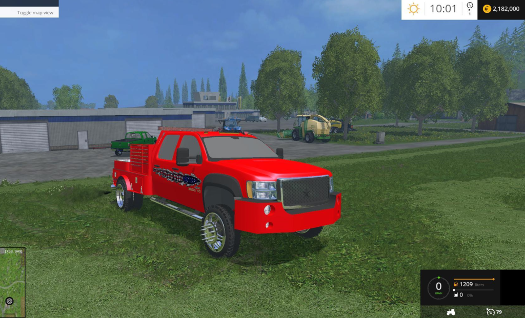 GMC WIELDING RIG TRUCK V1 FS15 - FS 15 Cars Mod Download