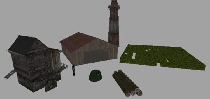 Objects Pack - Farming simulator 19 / 17 / 15 Mods