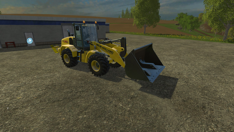 New Holland Wheelloader Shovel V 1.0 FS15 - Mod Download