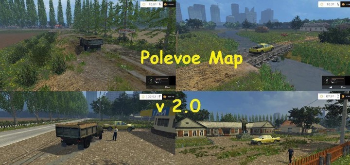 MALA WIOSKA MAP V 2.0 FS 2015 - FS 15 Maps Mod Download