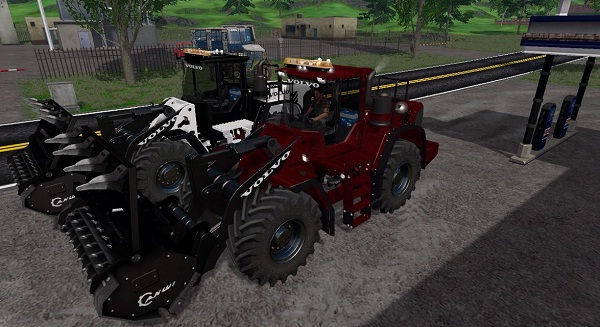 WHEELLODER’S WHITE VOLVO 180F WOOD VOLVO 180F PACK V 1.0 FS 2015 - FS ...